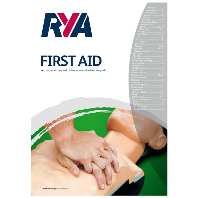 RYA First Aid Course (including Cat C medical kits)